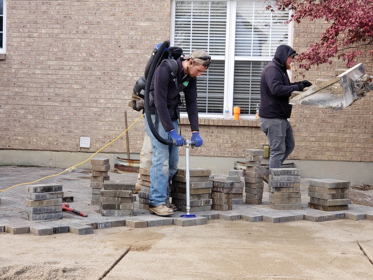 Pave Mor Backpack Paver Placer Vacs