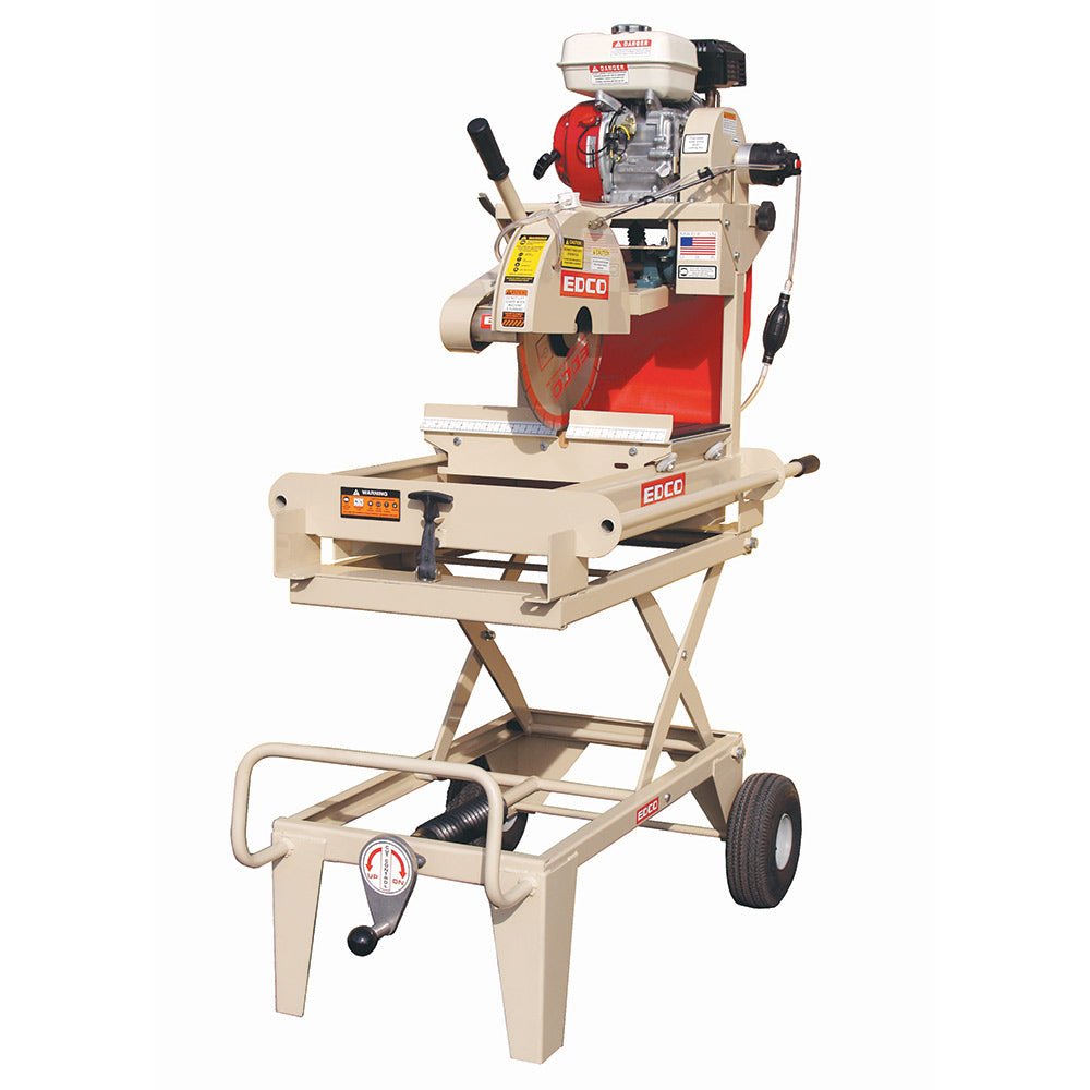 EDCO Gas Powered Masonry Saws and Accessories