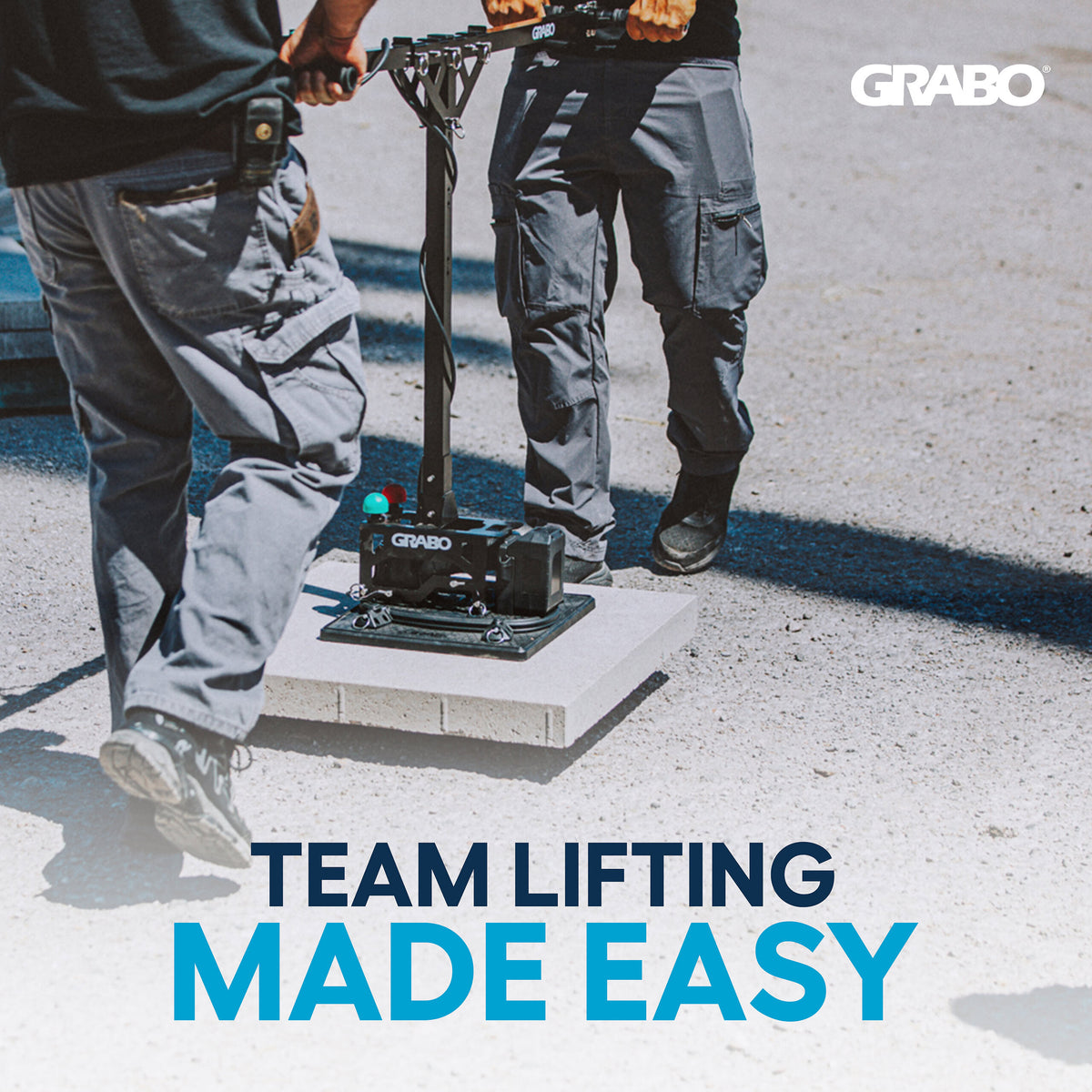 Grabo ERGUO-T Convertible 2-Man and T-Handle for Grabo HF & Pro Lifter