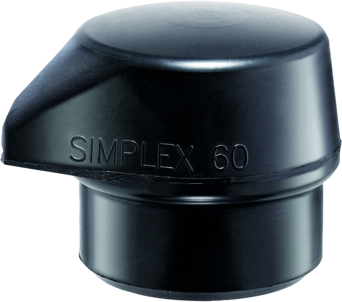 Replacement Head for Simplex 60 Mallet "Stand Up" - Black Rubber