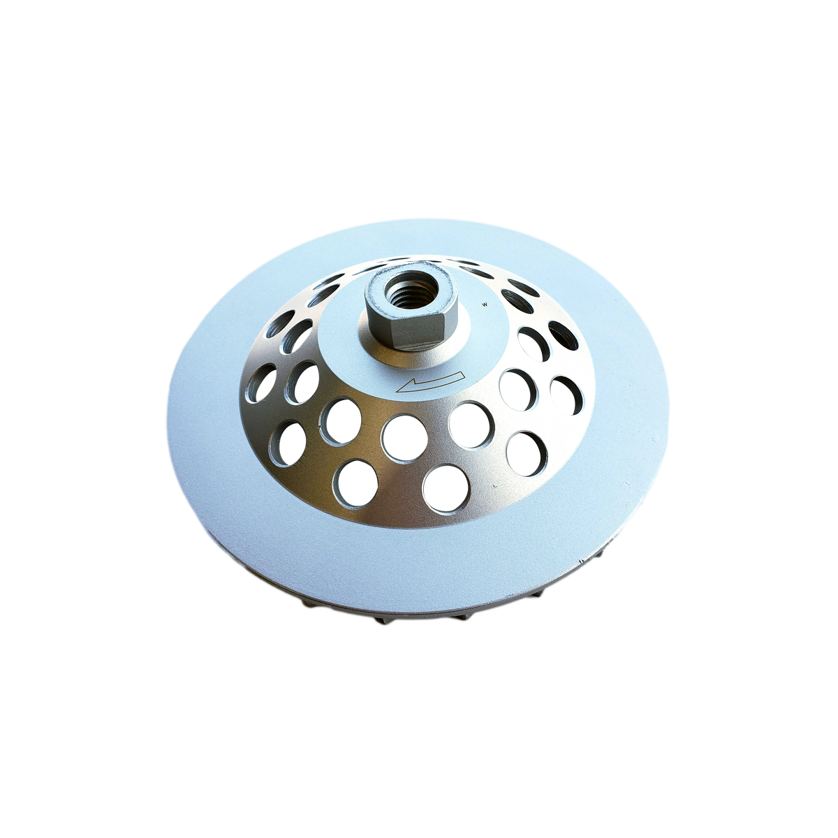 Boar Hog 7" Turbo Cup Wheel, Premium, 5/8" x 11 female thread